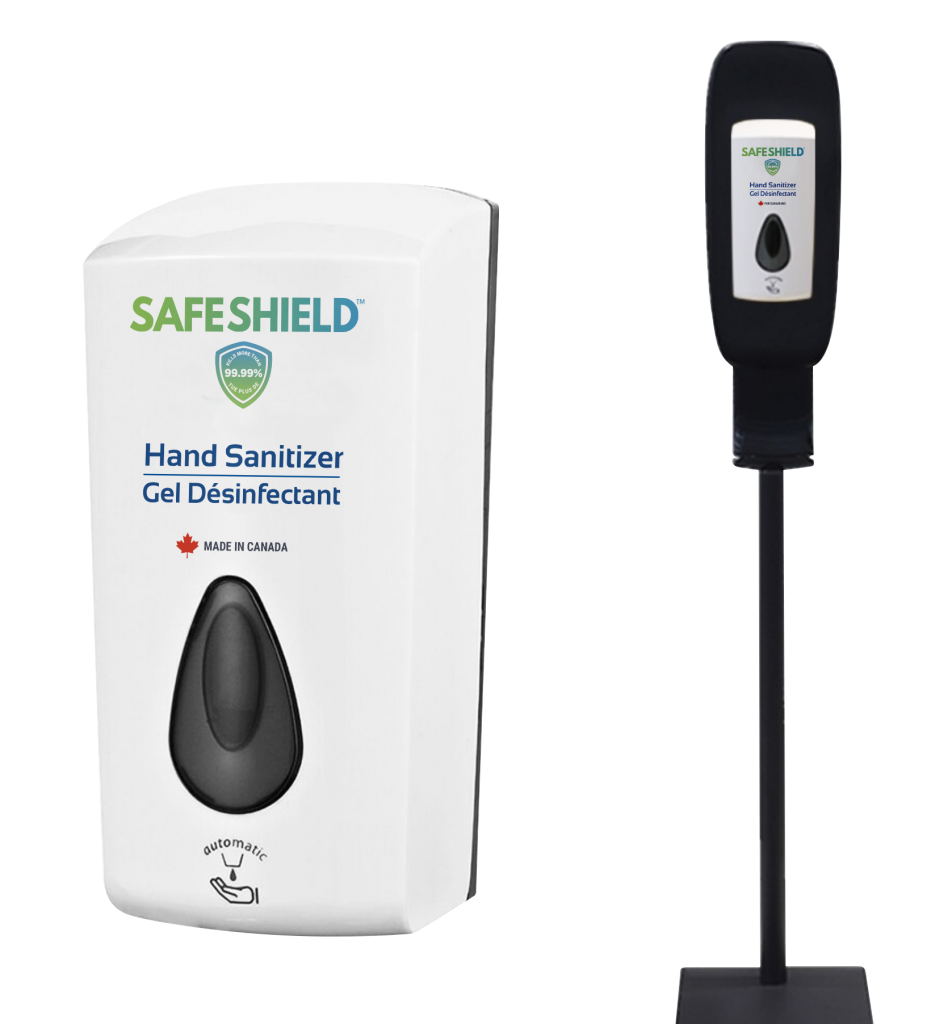 Gel Automatic Dispenser – 1L with stand – SAFESHIELD